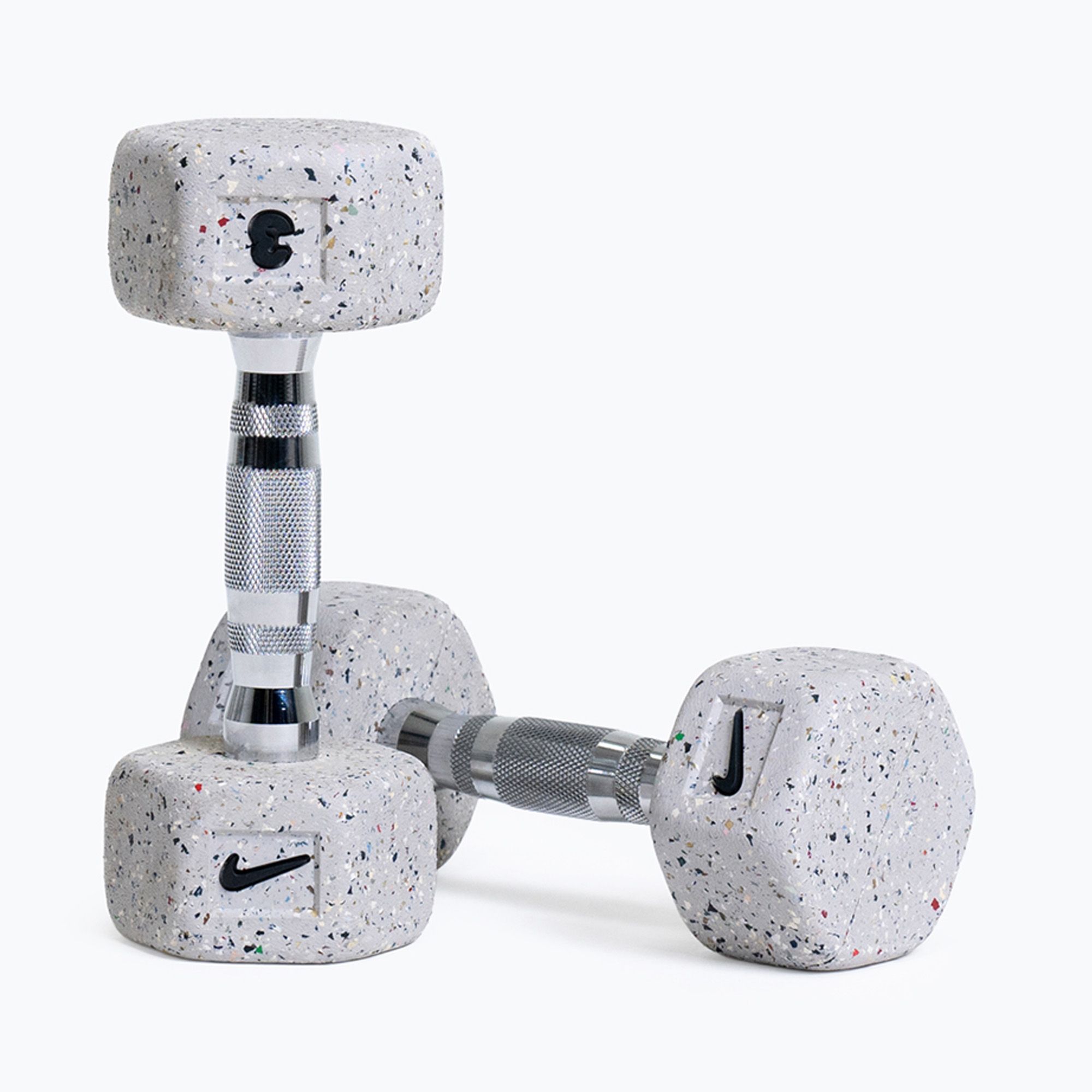 Gantere Nike Strength Grind Hex Dumbbell 2 x 10 kg wolf grey (DGHK-1110 ...