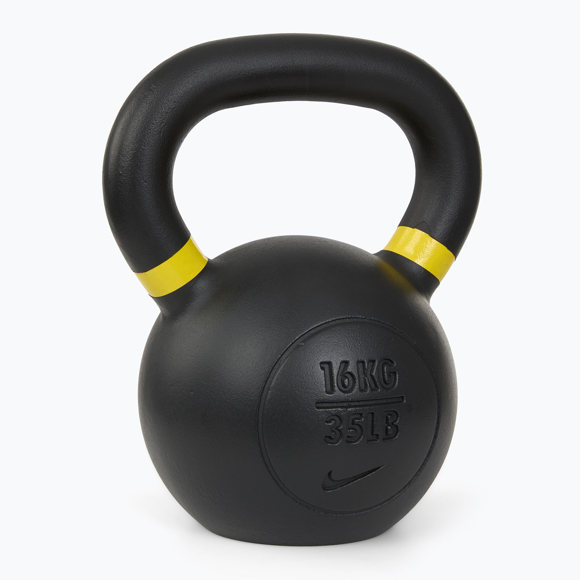 Kettlebell Nike Strength Cast Iron OG 16 kg black/yellow (KCAU-1116 ...
