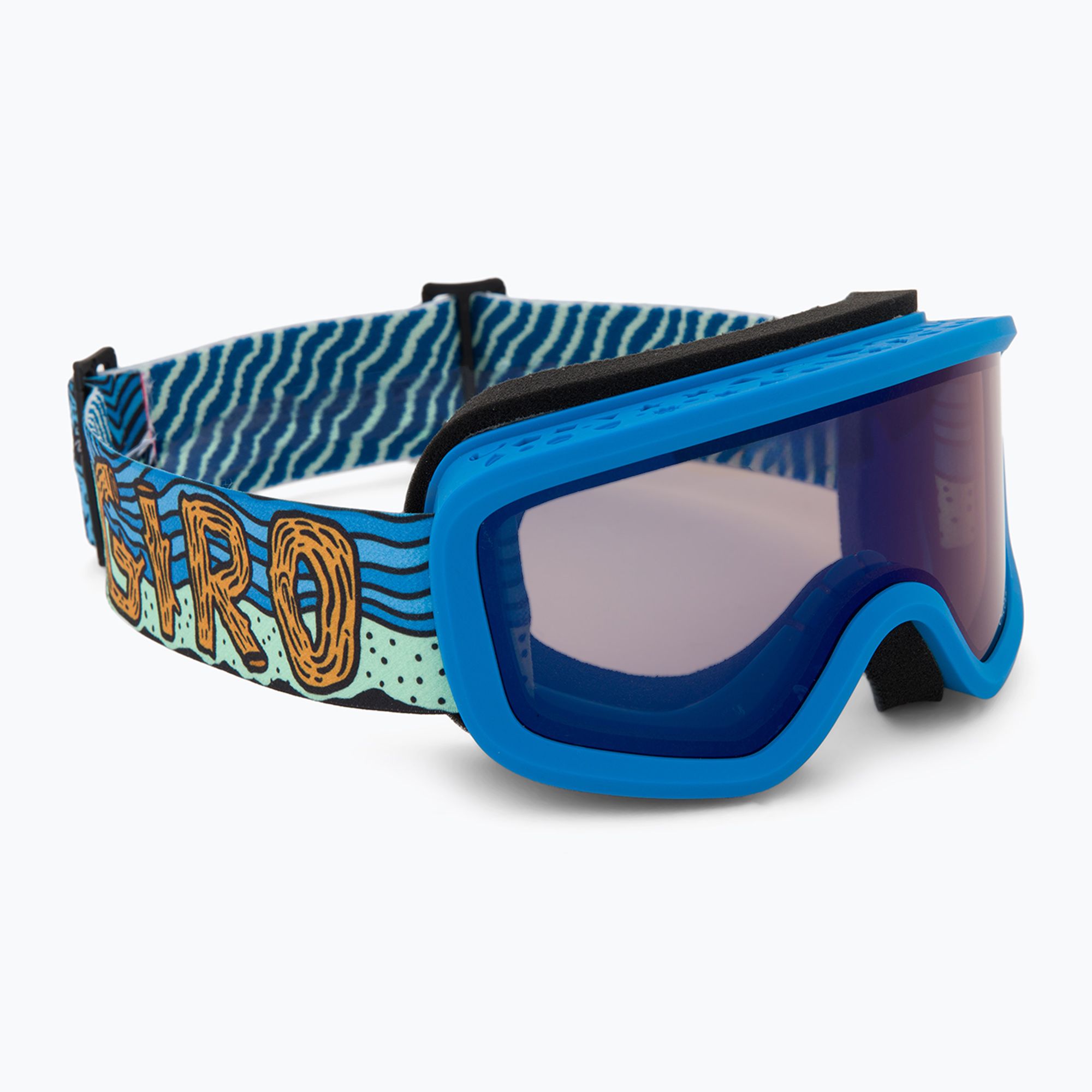 Ochelari de schi pentru copii Giro Chico 2.0 Jr multi faces/grey cobalt ...