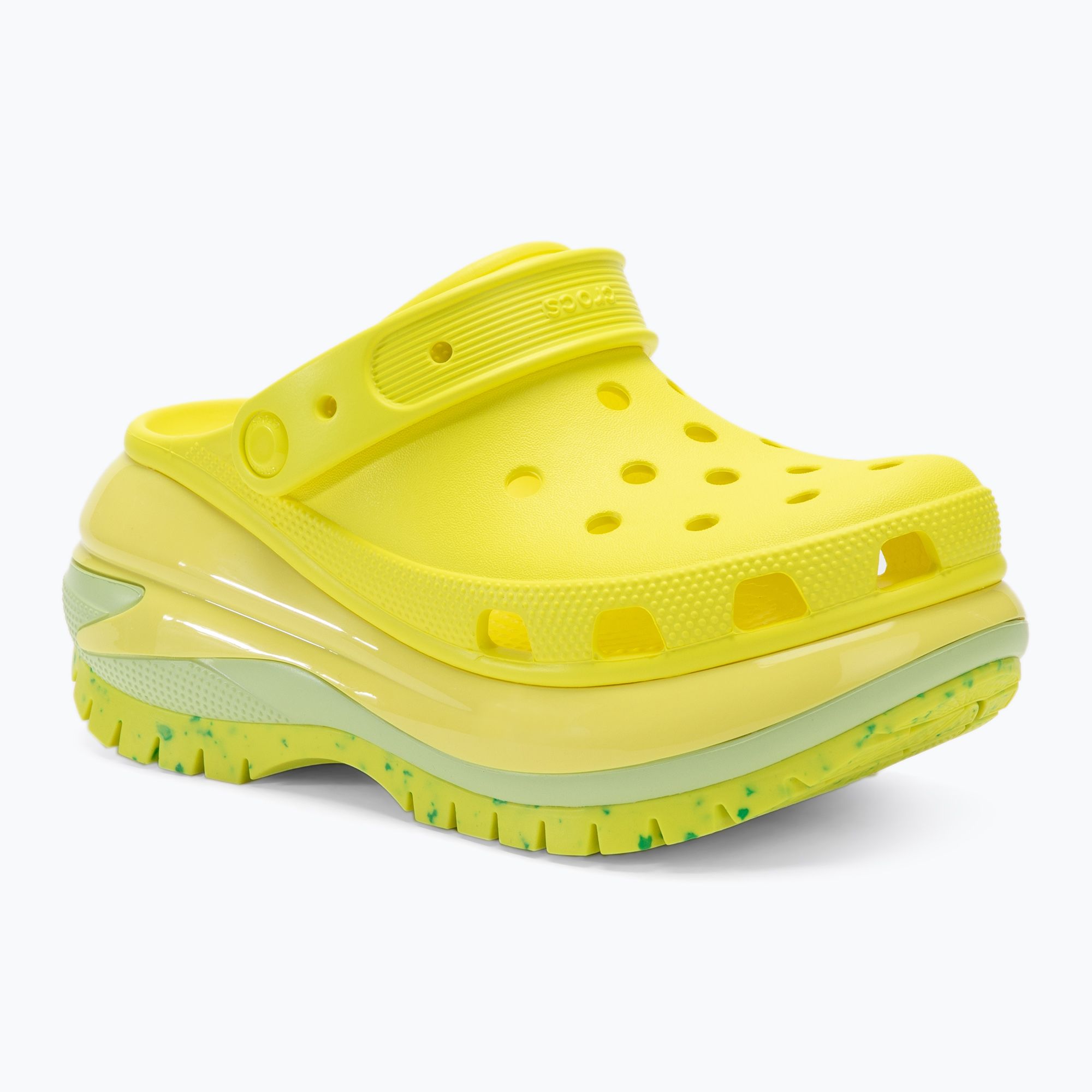 Papuci pentru femei Crocs Mega Crush Clog acidity (207988-76M ...