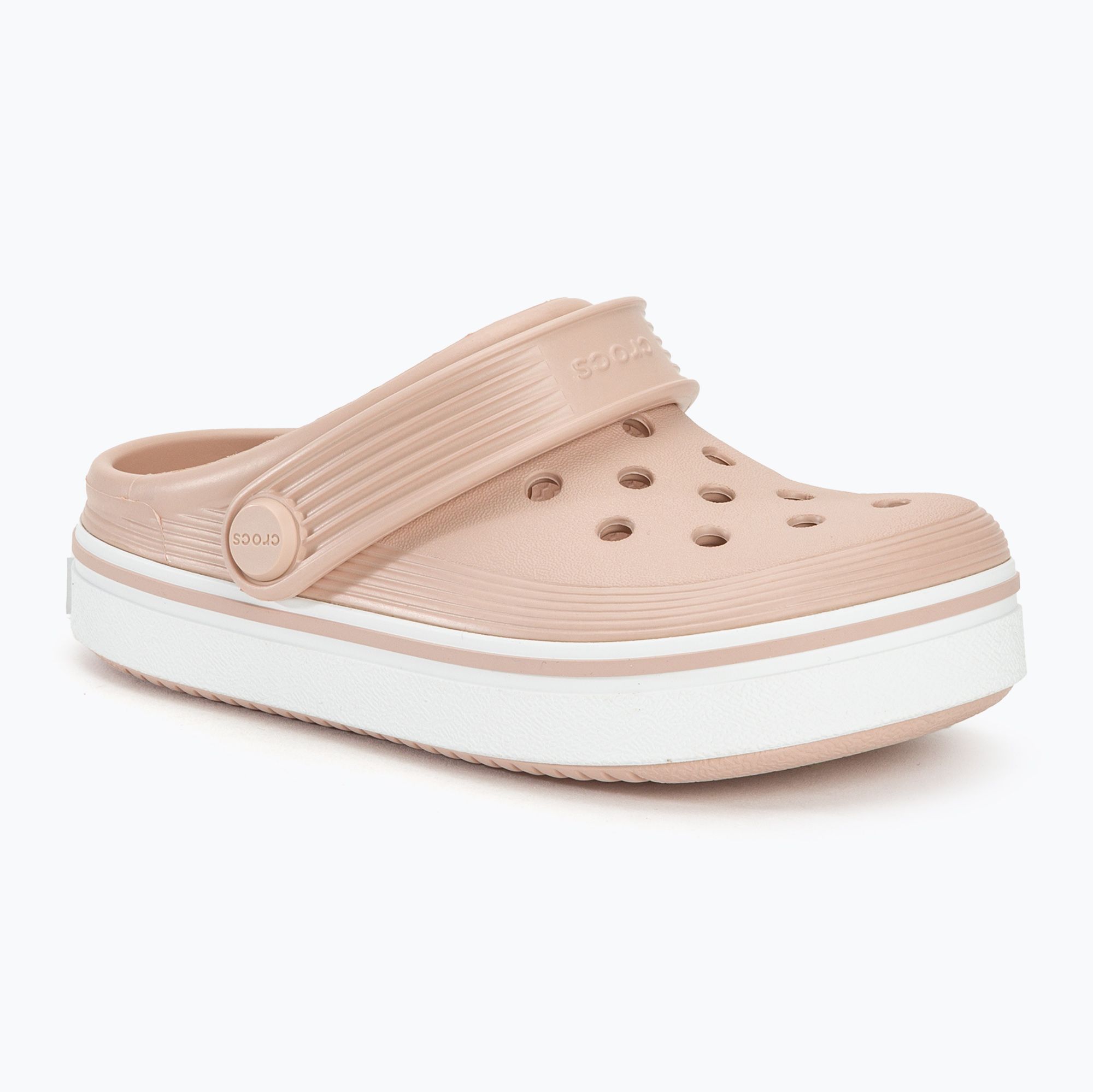 Papuci pentru copii Crocs Crocband Clean Of Court Clog quartz (208479 ...
