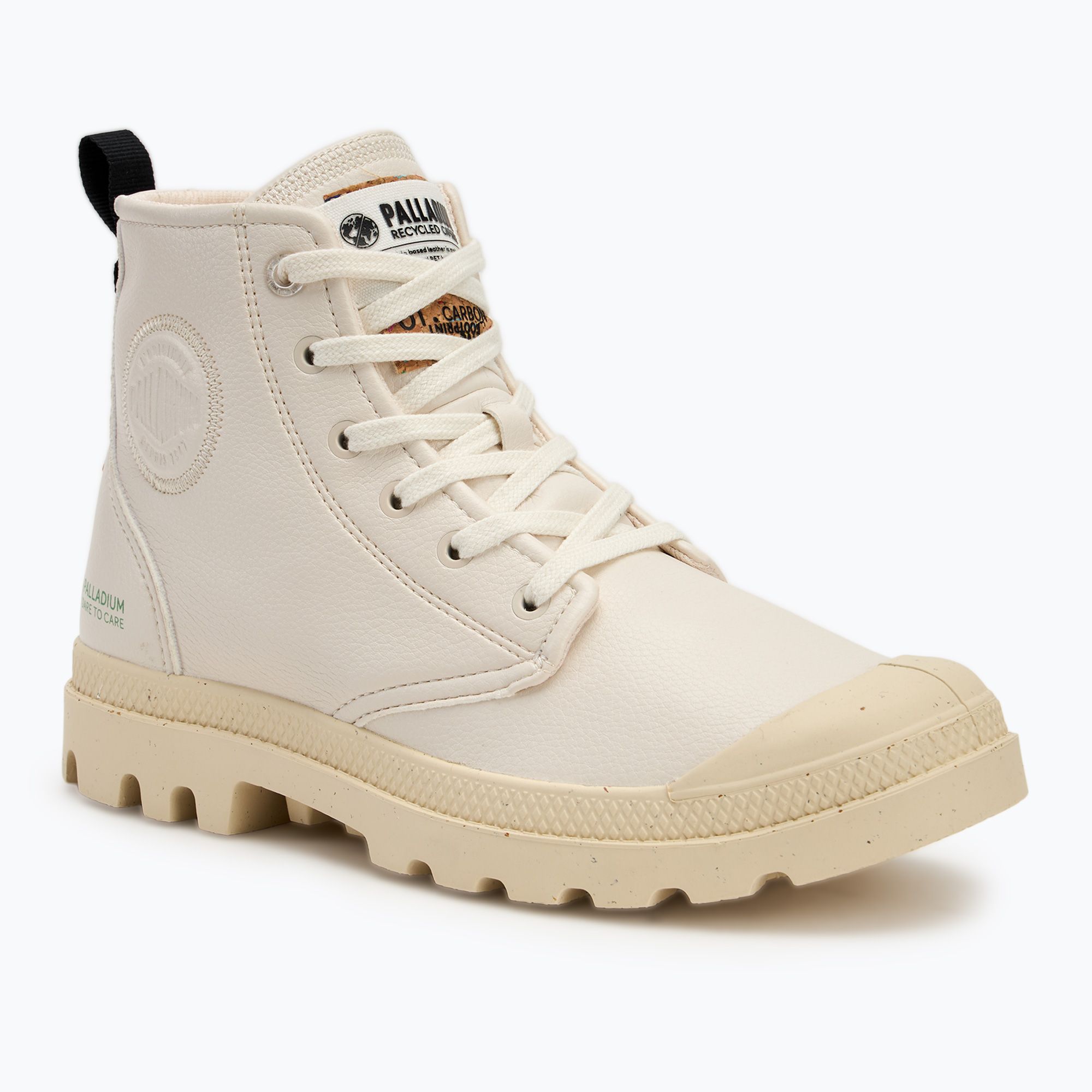 Palladium Pampa Hi Re-Vegan LTH stele alb pantofi (74378-116) - Sportano.ro