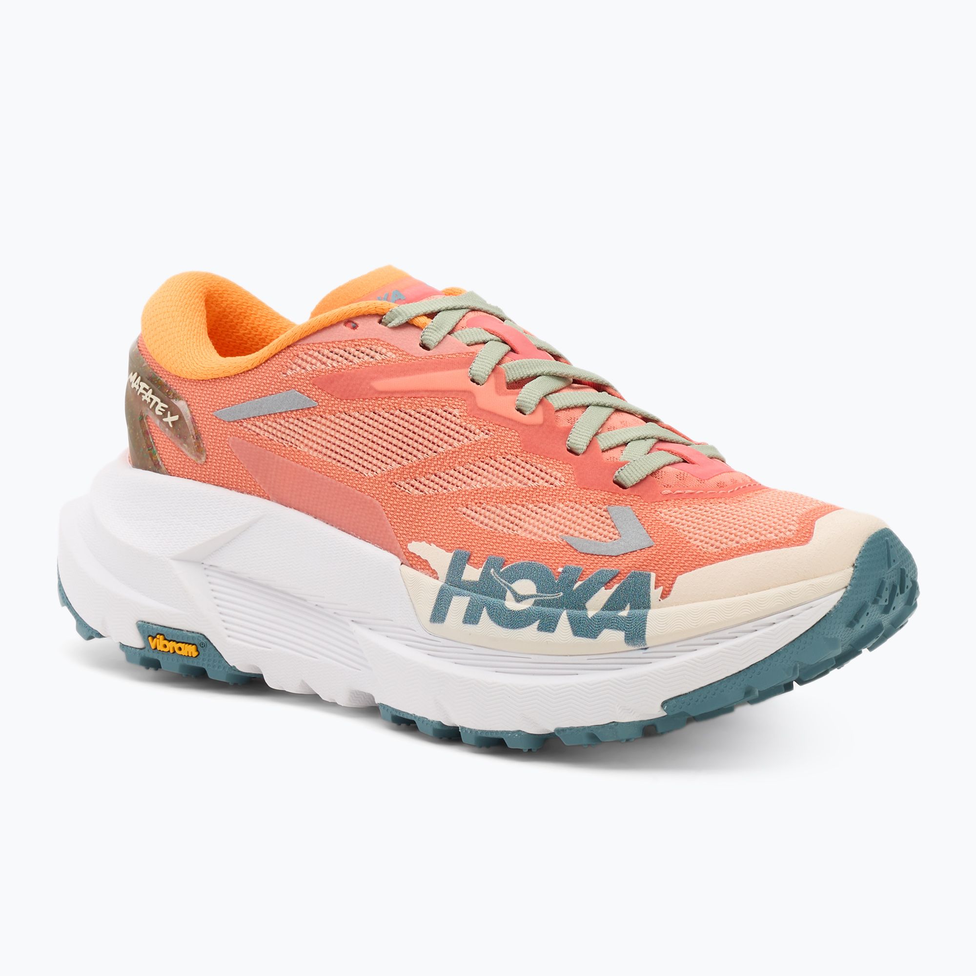 Pantofi de alergare pentru femei HOKA Matafe X feldspar/mountain fog ...