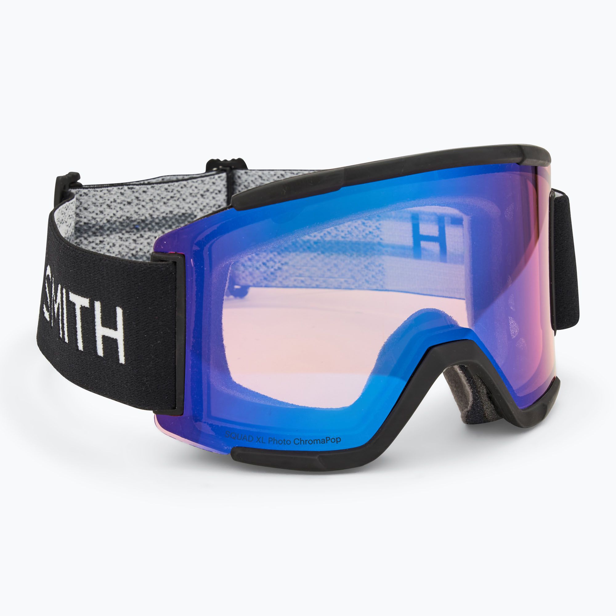Ochelari de schi Smith Squad XL black/chromapop pro photochromic blue ...