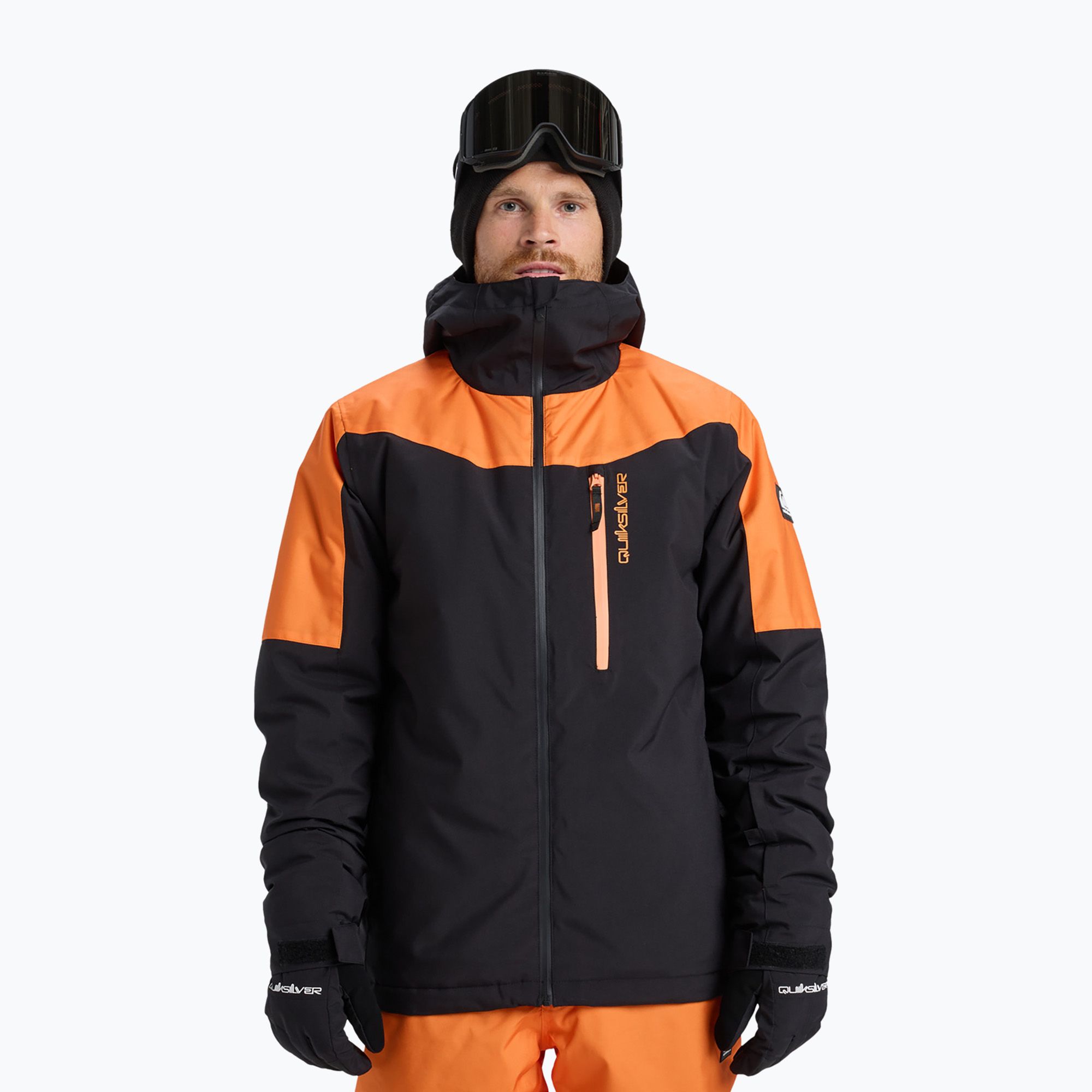 Geacă de snowboard pentru bărbați Quiksilver Titano almond (EQYTJ03513 ...