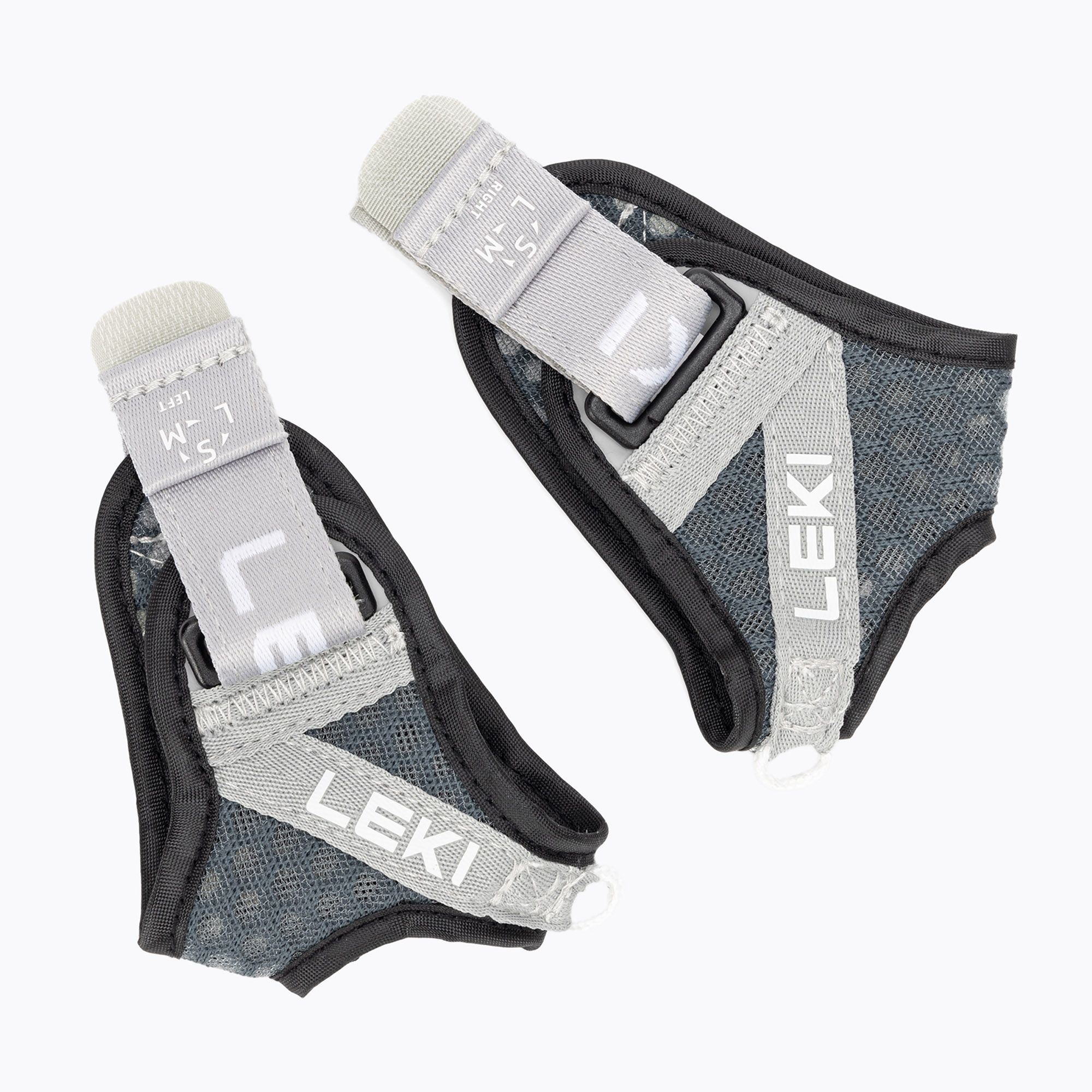 Curele pentru bețe LEKI Shark Frame Strap Mesh grey/dark anthracite ...