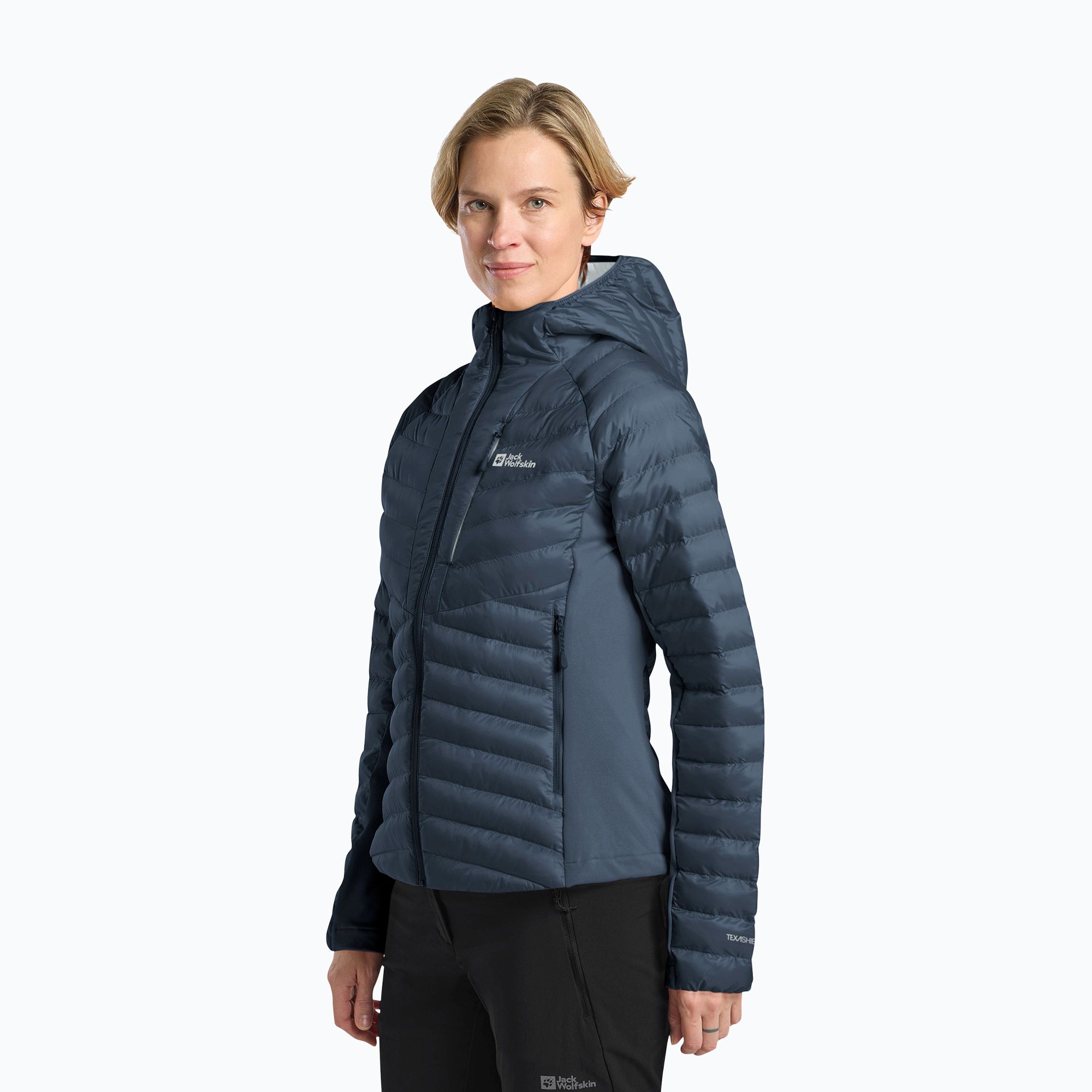 Geacă izolată pentru femei Jack Wolfskin Routeburn Pro Ins midnight sky (1207192) - Sportano.ro