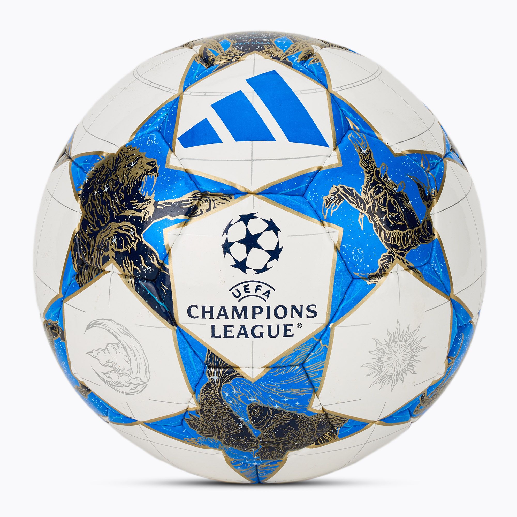 Minge de fotbal adidas UCL Pro Sala white/blue mărime 4 (JP1546 ...