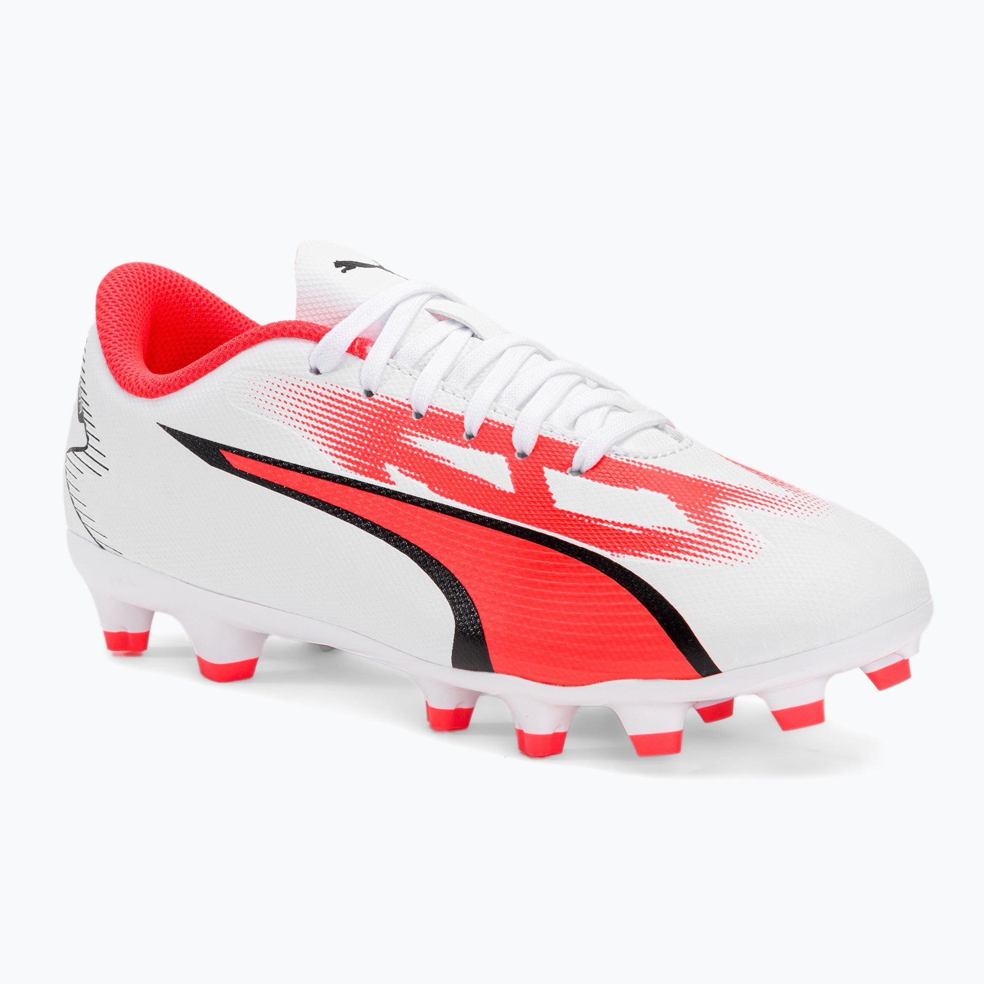 PUMA Ultra Play FG/AG Jr ghete de fotbal pentru copii puma alb/puma ...