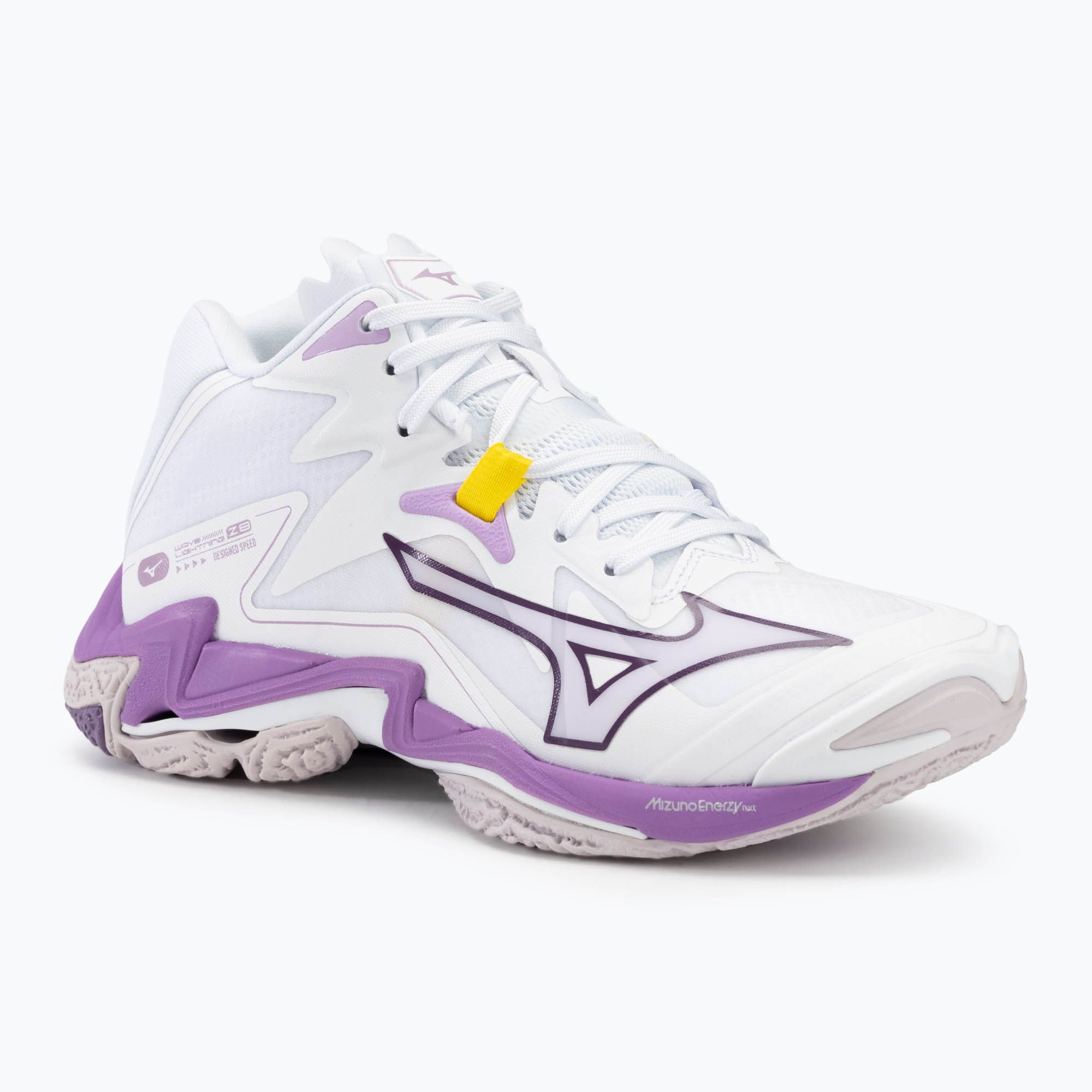 Încălțăminte de volei pentru femei Mizuno Wave Lightning Z8 Mid white ...