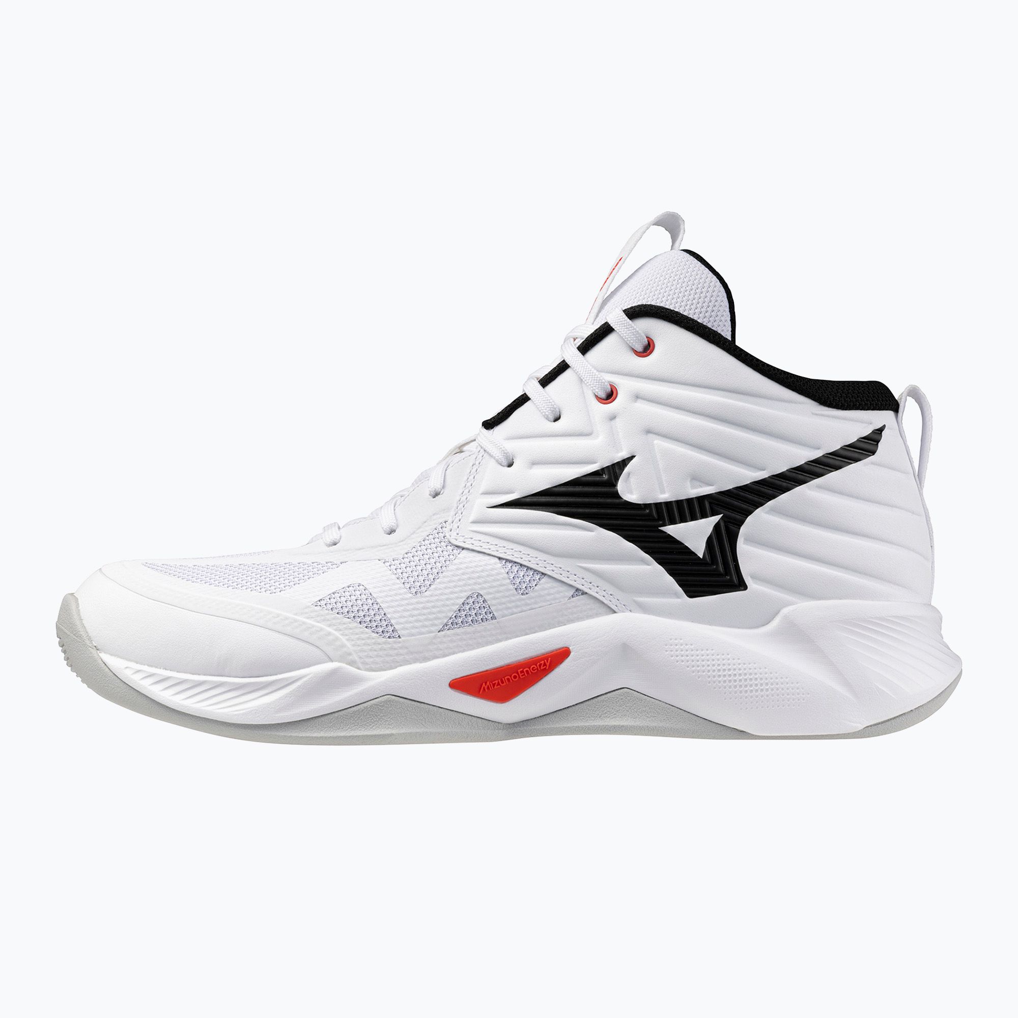 Încălțăminte de volei Mizuno Wave Momentum Pro Mid white/lightning ...