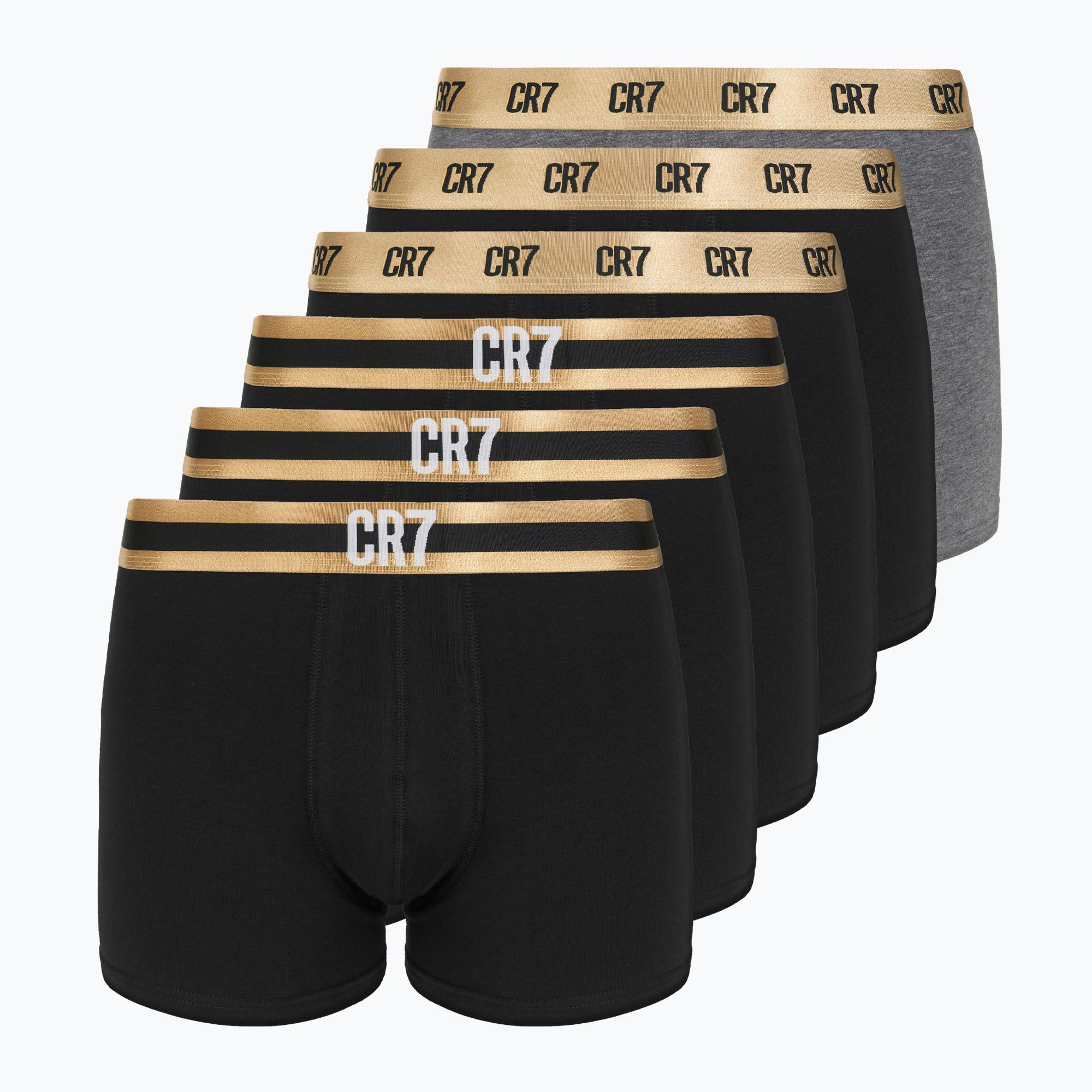 Boxeri pentru bărbați CR7 Basic Trunk 6 perechi multicolour (300-8108 ...