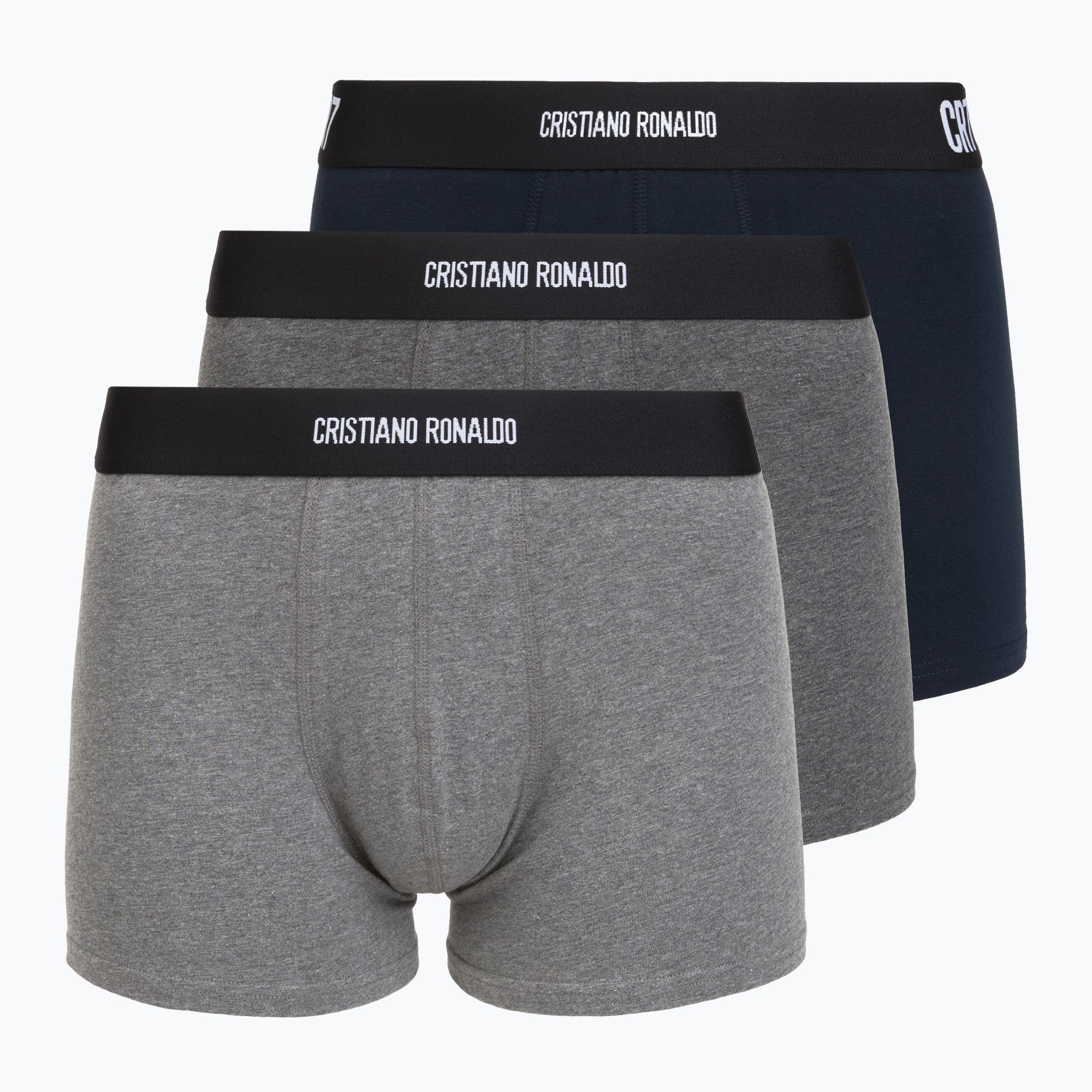 Boxeri pentru bărbați CR7 Basic Trunk 3 pack black (300-8100-49-668 ...