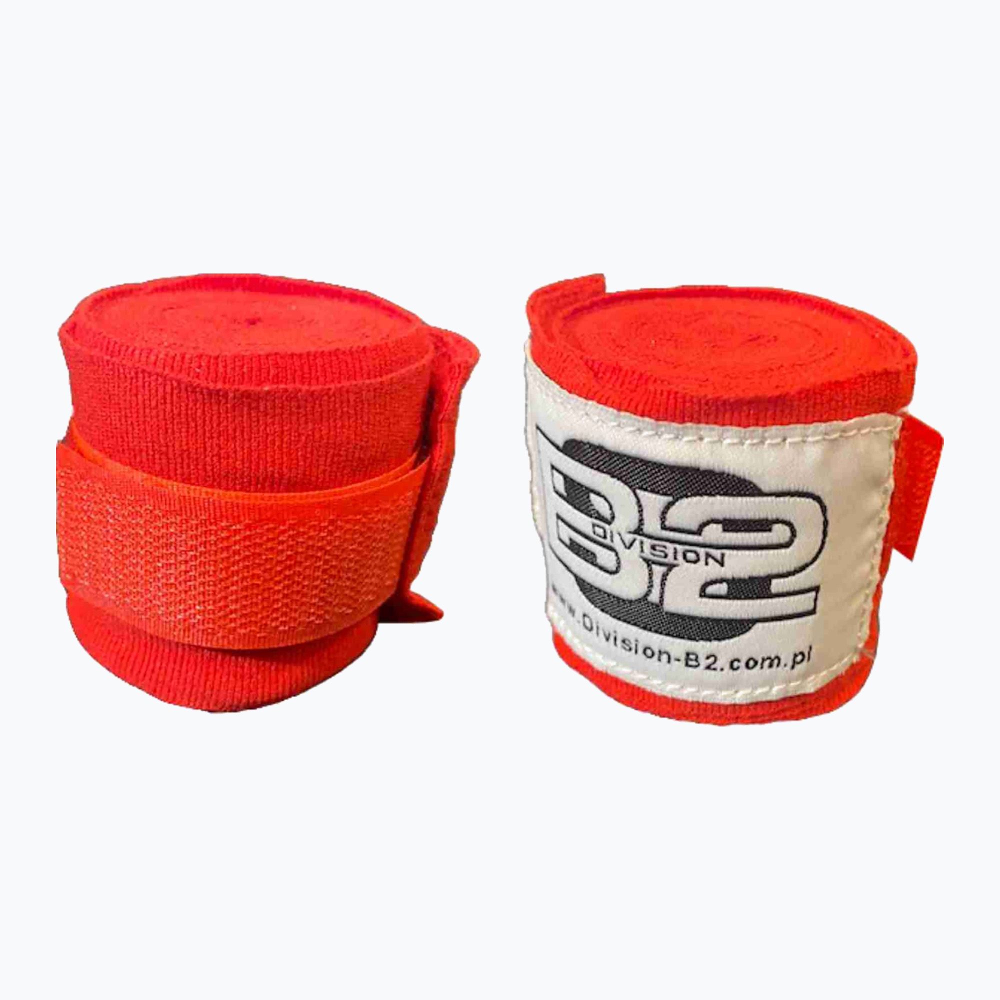 Bandaje de box DIVISION B-2 355 cm red (DIV-HW140) - Sportano.ro