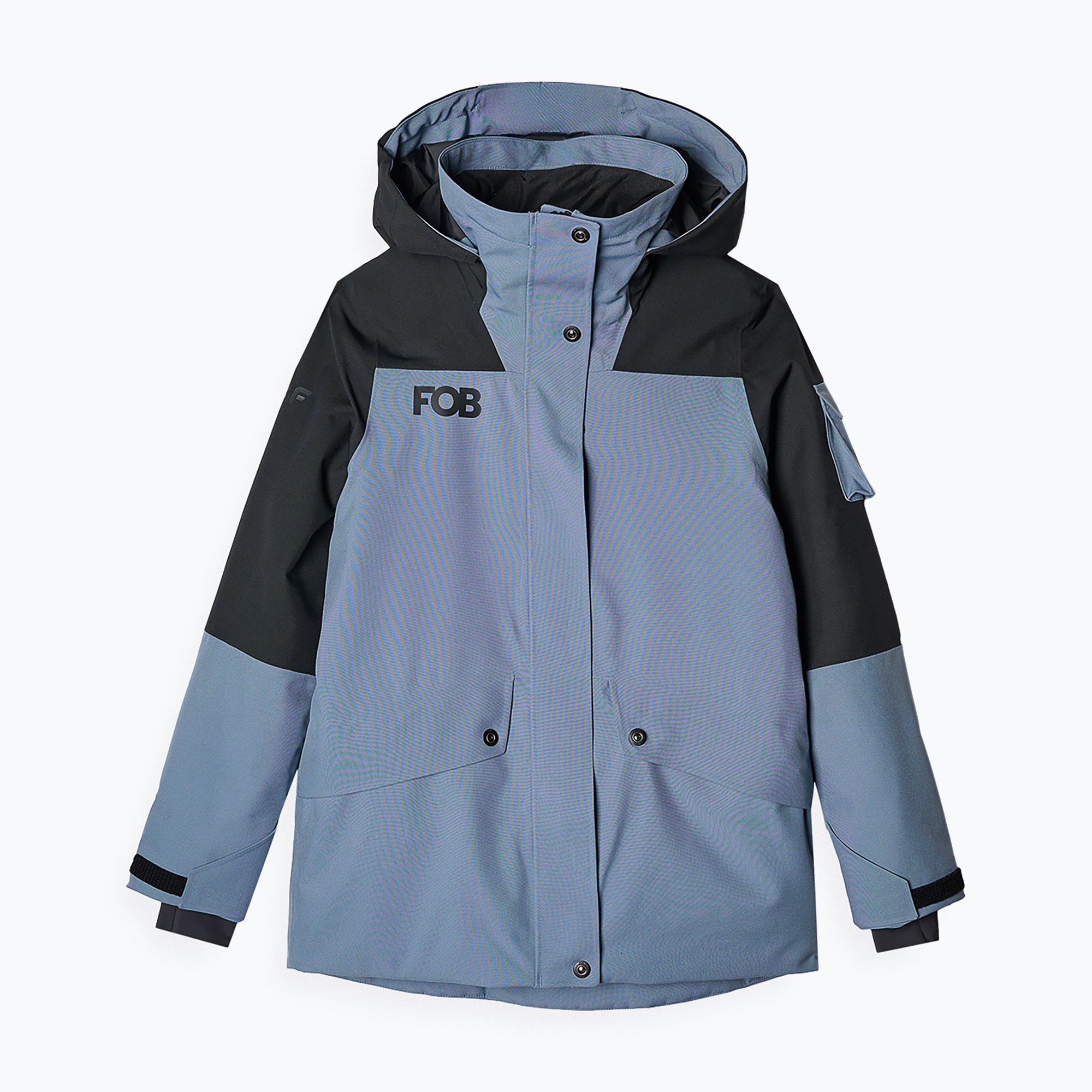 Geacă de snowboard pentru femei 4F F586 denim (4FWAW24TTJAF586 ...