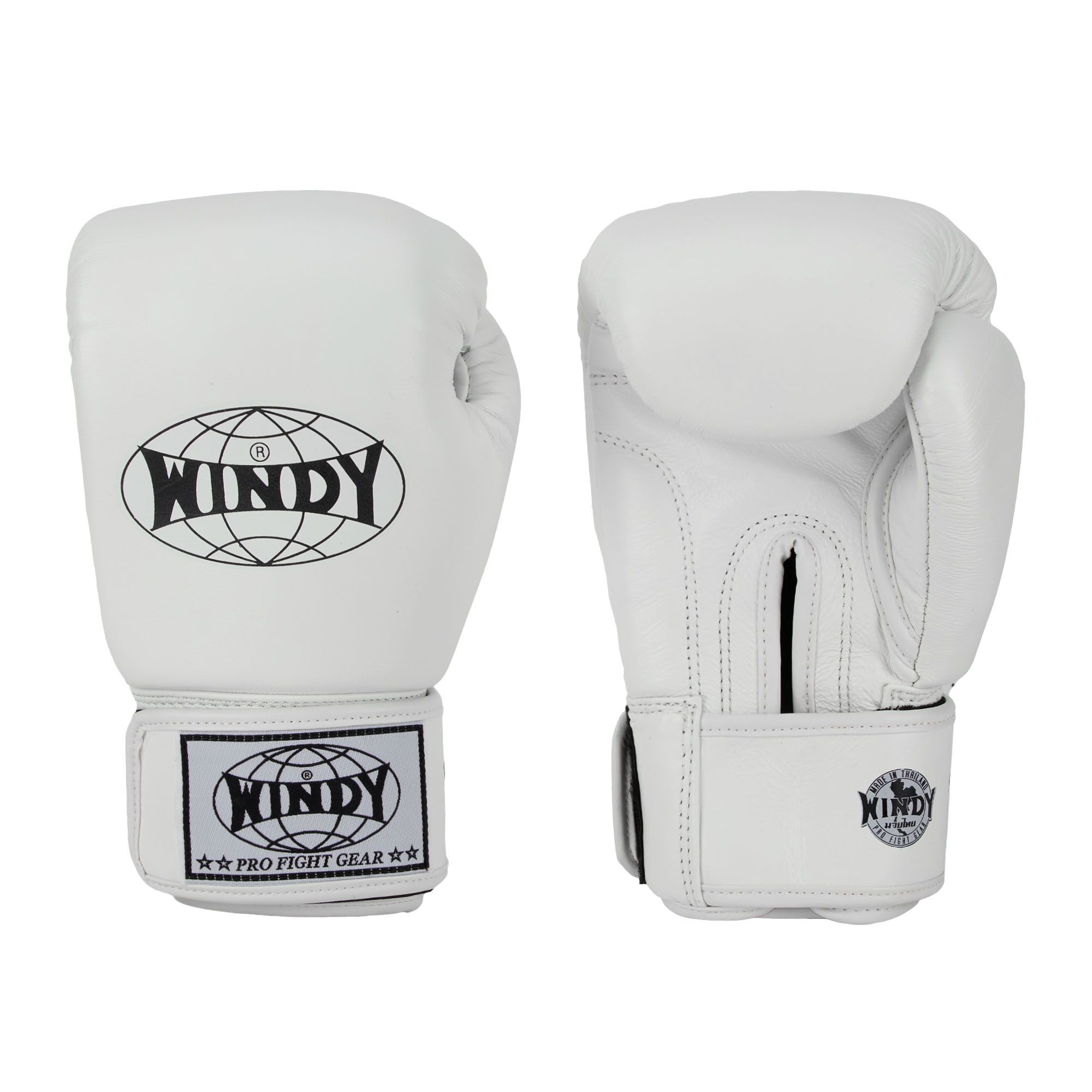 Mănuși de box WINDY Classic Genuine Leather white (BGVH-WH) - Sportano.ro