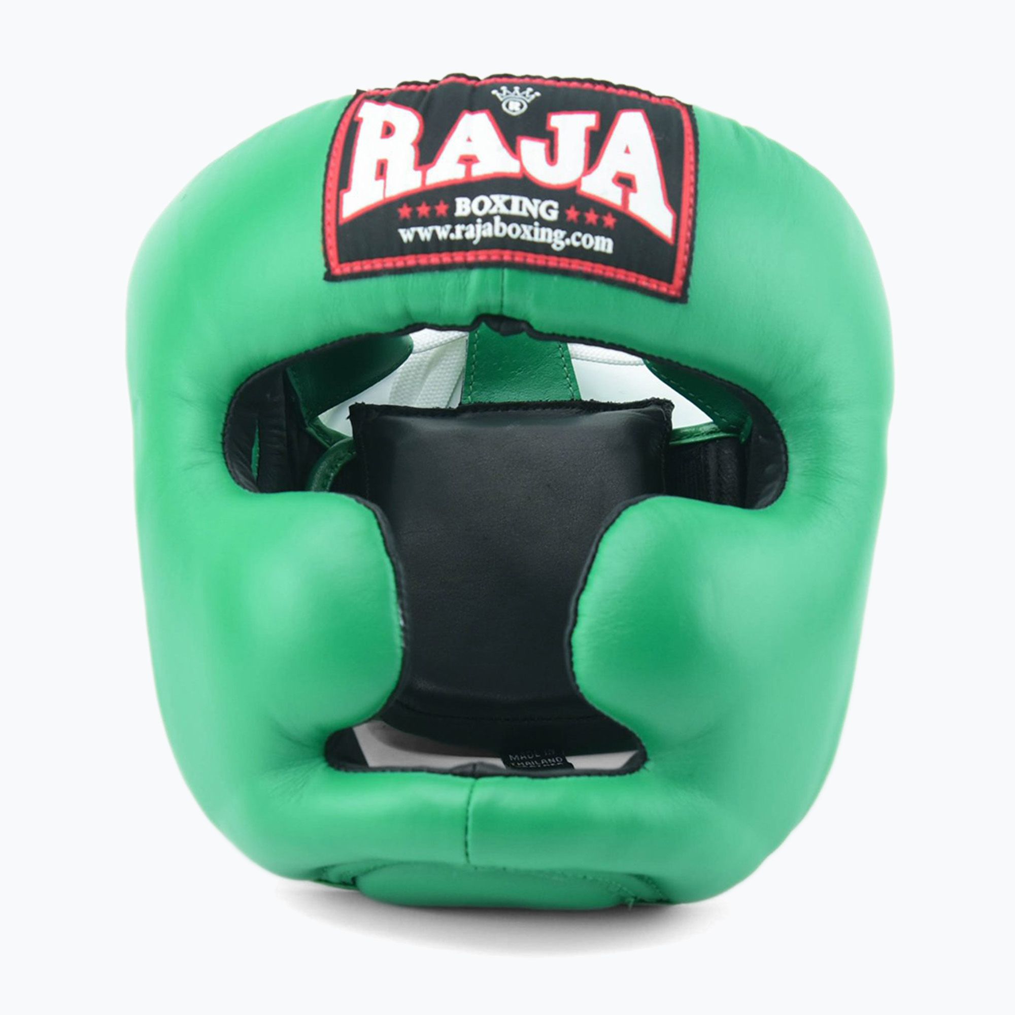 Cască de box RAJA BOXING Genuine Leather green (RHG-GL-1-GN) - Sportano.ro