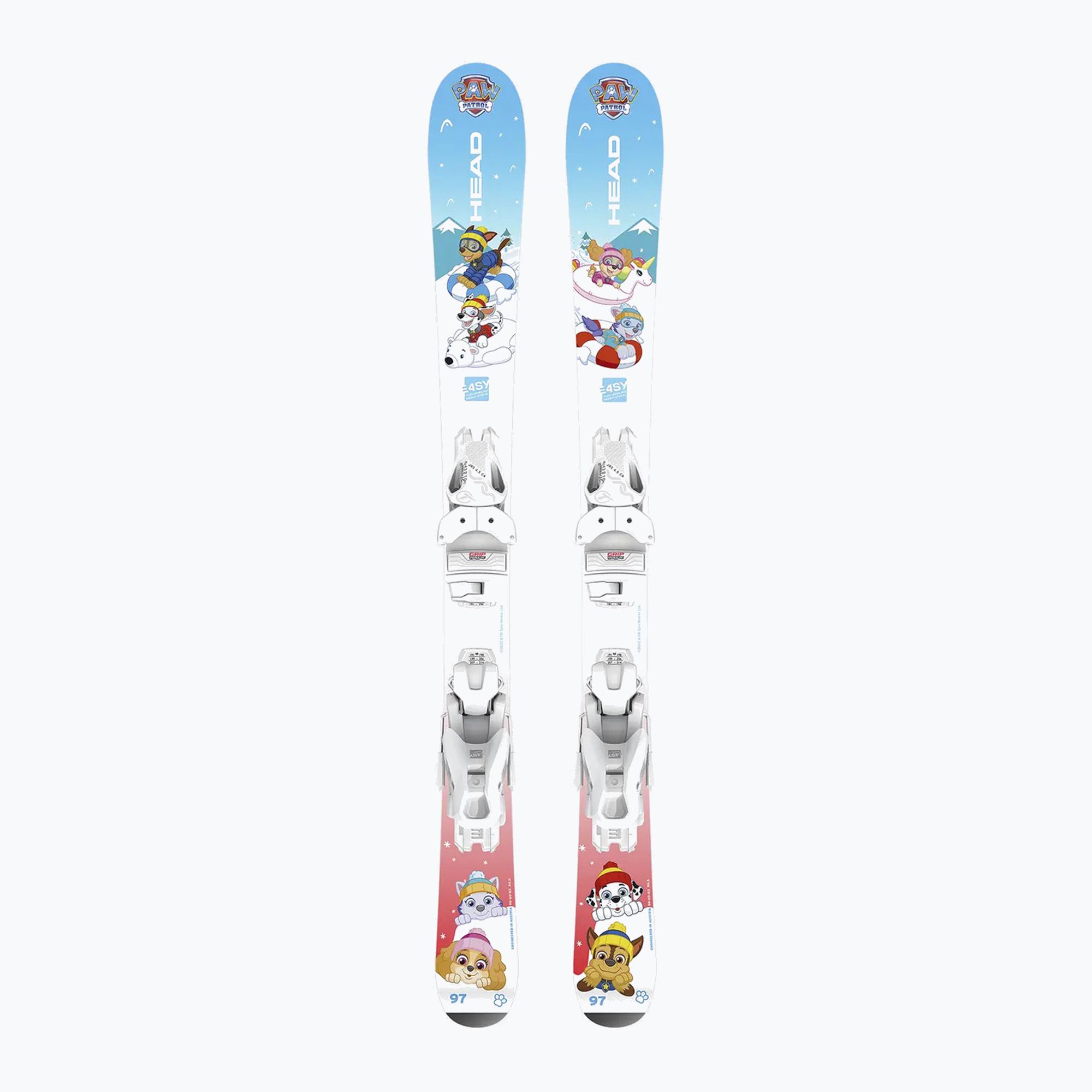 Schiuri de coborâre pentru copii HEAD Paw Patrol JRS + wiązania Jrs 4.5 ...