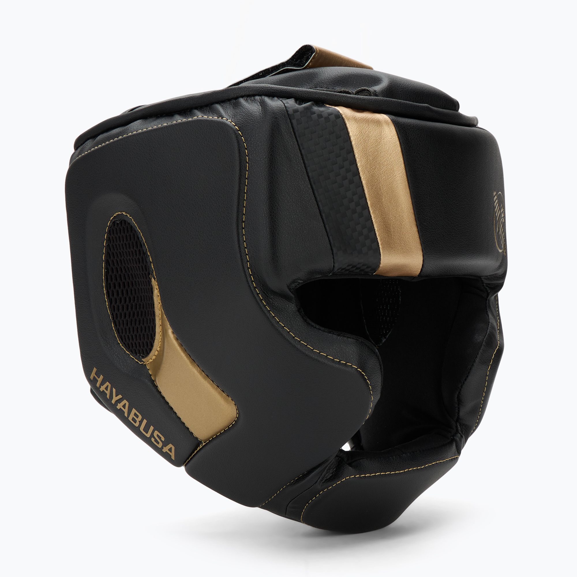 Cască de box Hayabusa T3 Headgear black/gold (T3HG-BGD) - Sportano.ro