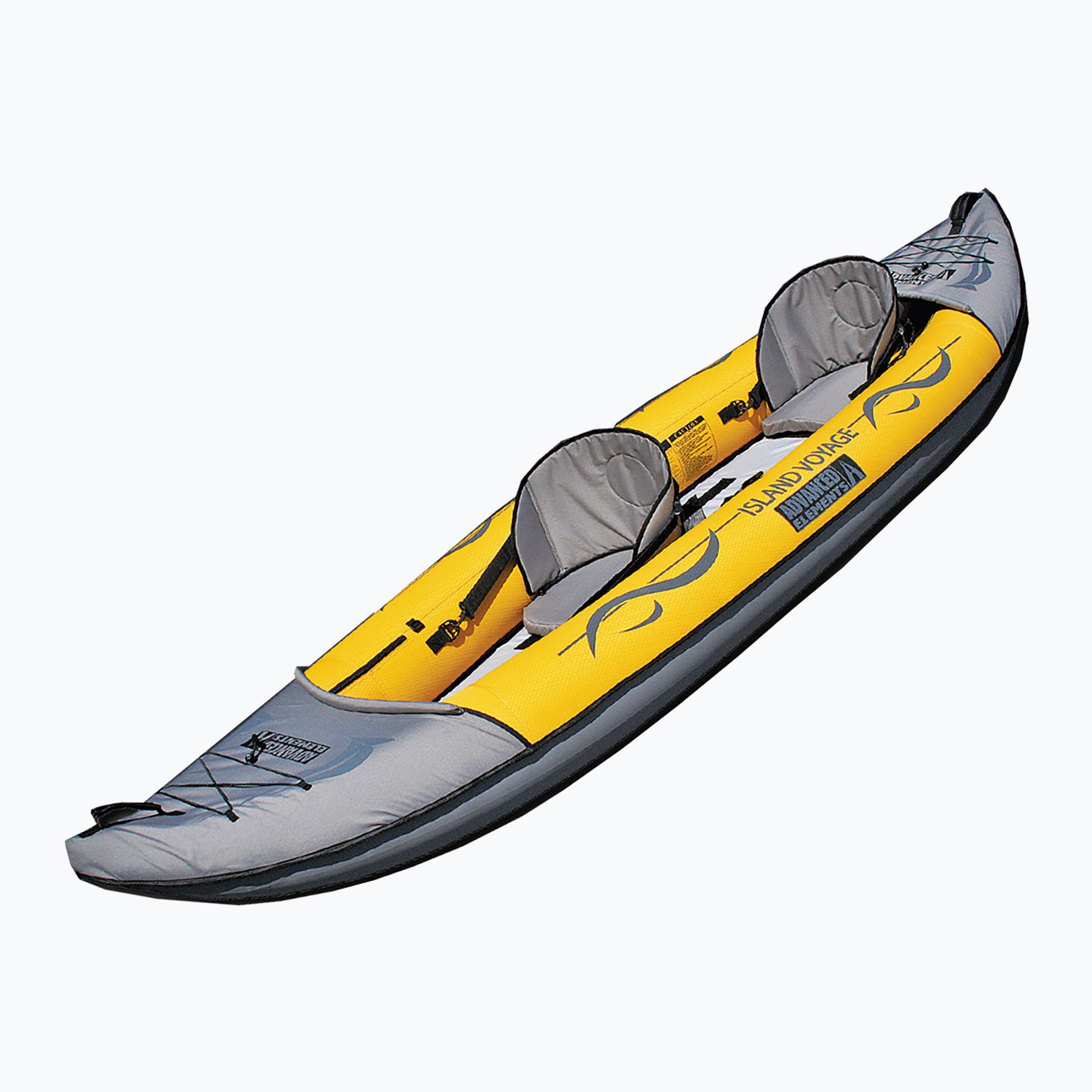 Caiac gonflabil 2 persoane Advanced Elements Island Voyager yellow/grey ...