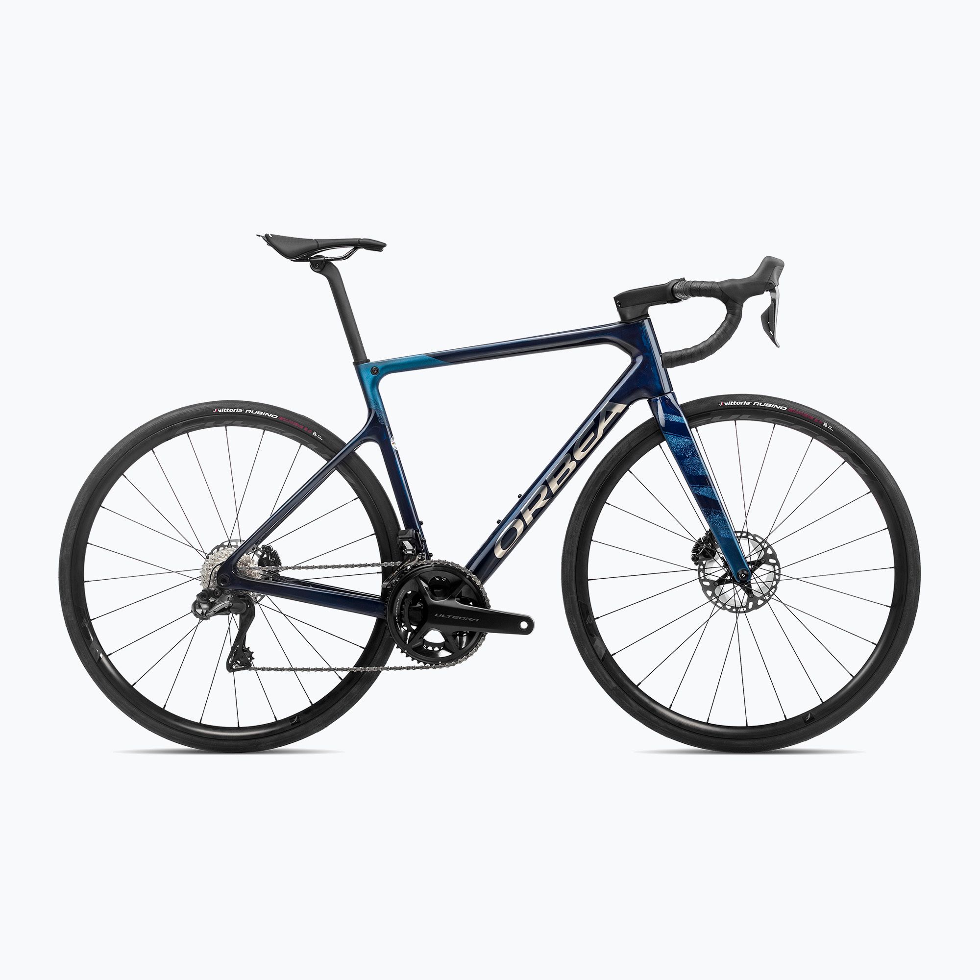 Orbea Orca M20i Team 2023 albastru de carbon vedere / titan biciclete ...