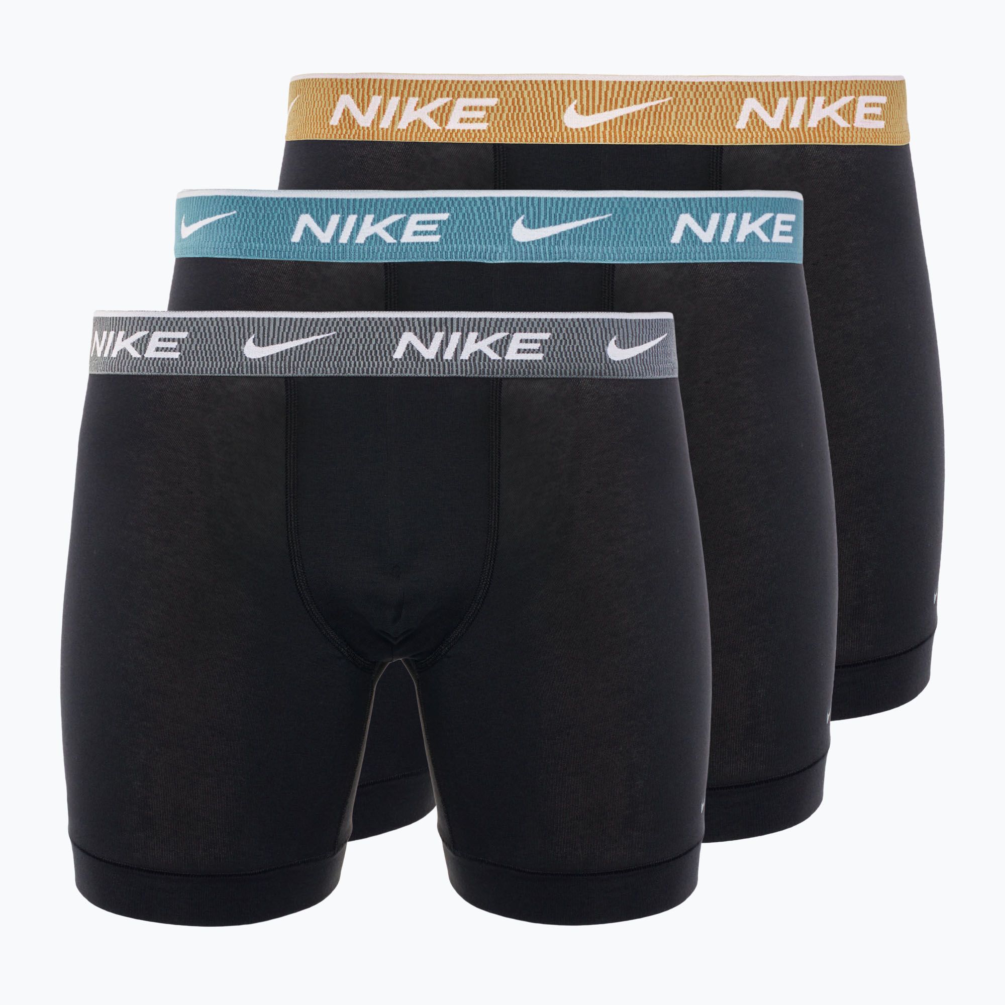 Boxeri pentru bărbați Nike Everyday Cotton Stretch 3 perechi multicolor ...