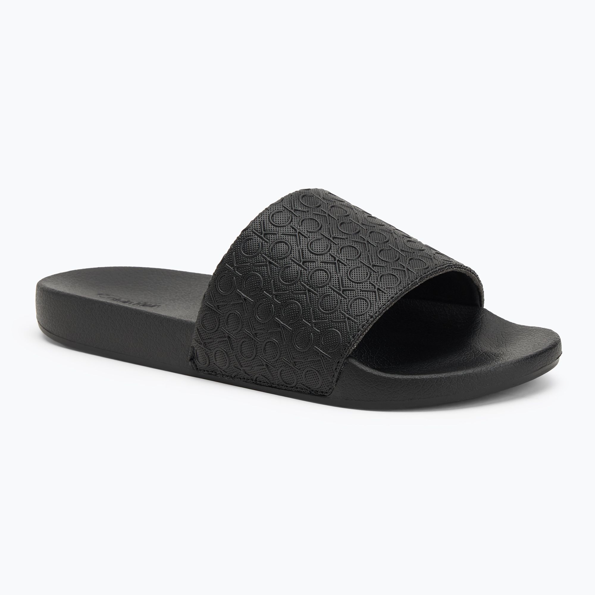 Papuci pentru bărbați Calvin Klein HM0HM01968 Pool Slide Mono Triple ...