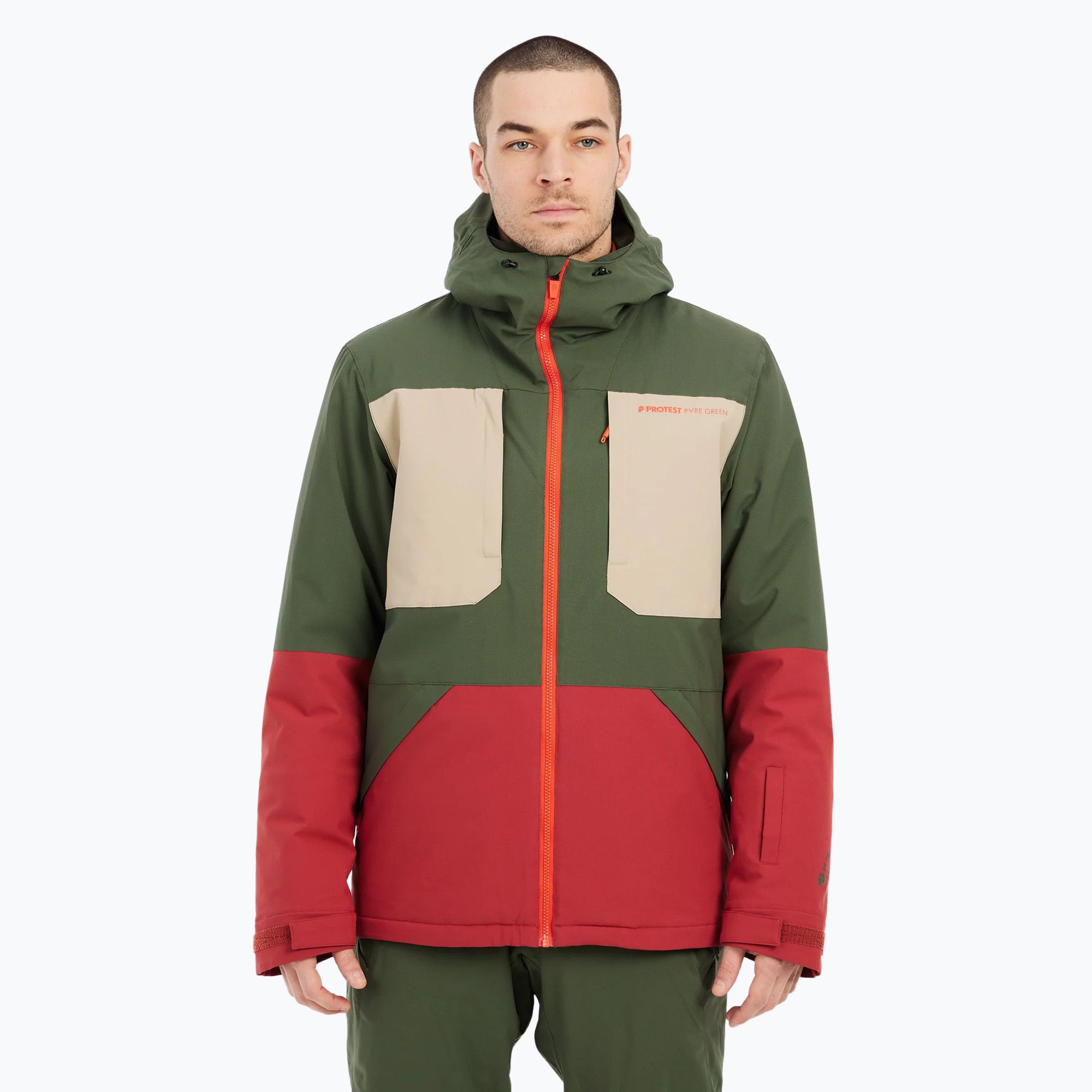 Geacă de snowboard pentru bărbați Protest Prtenstone barn red (6710944/ ...