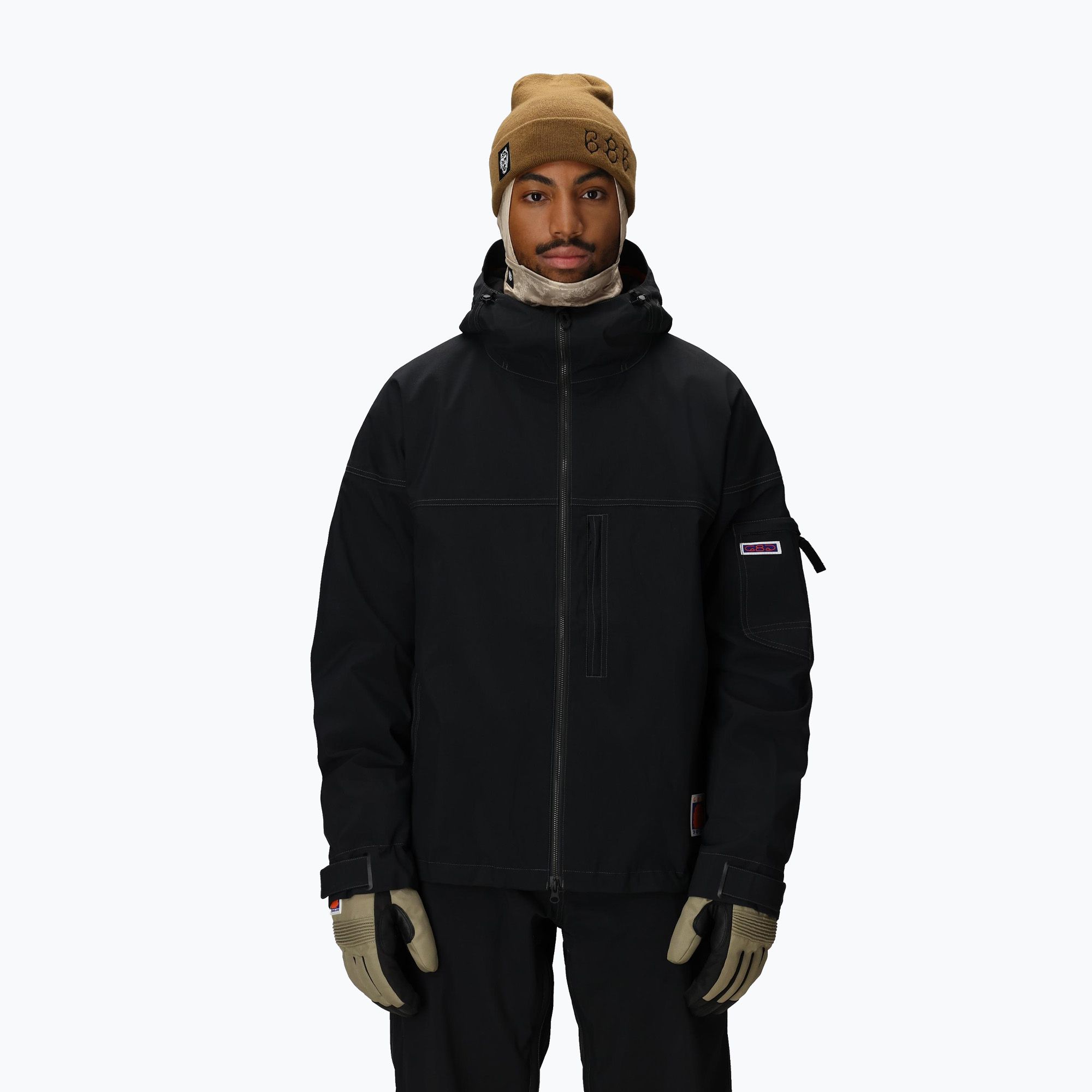 Geacă de snowboard pentru bărbați 686 Dojo black (M5WN157-BLK ...