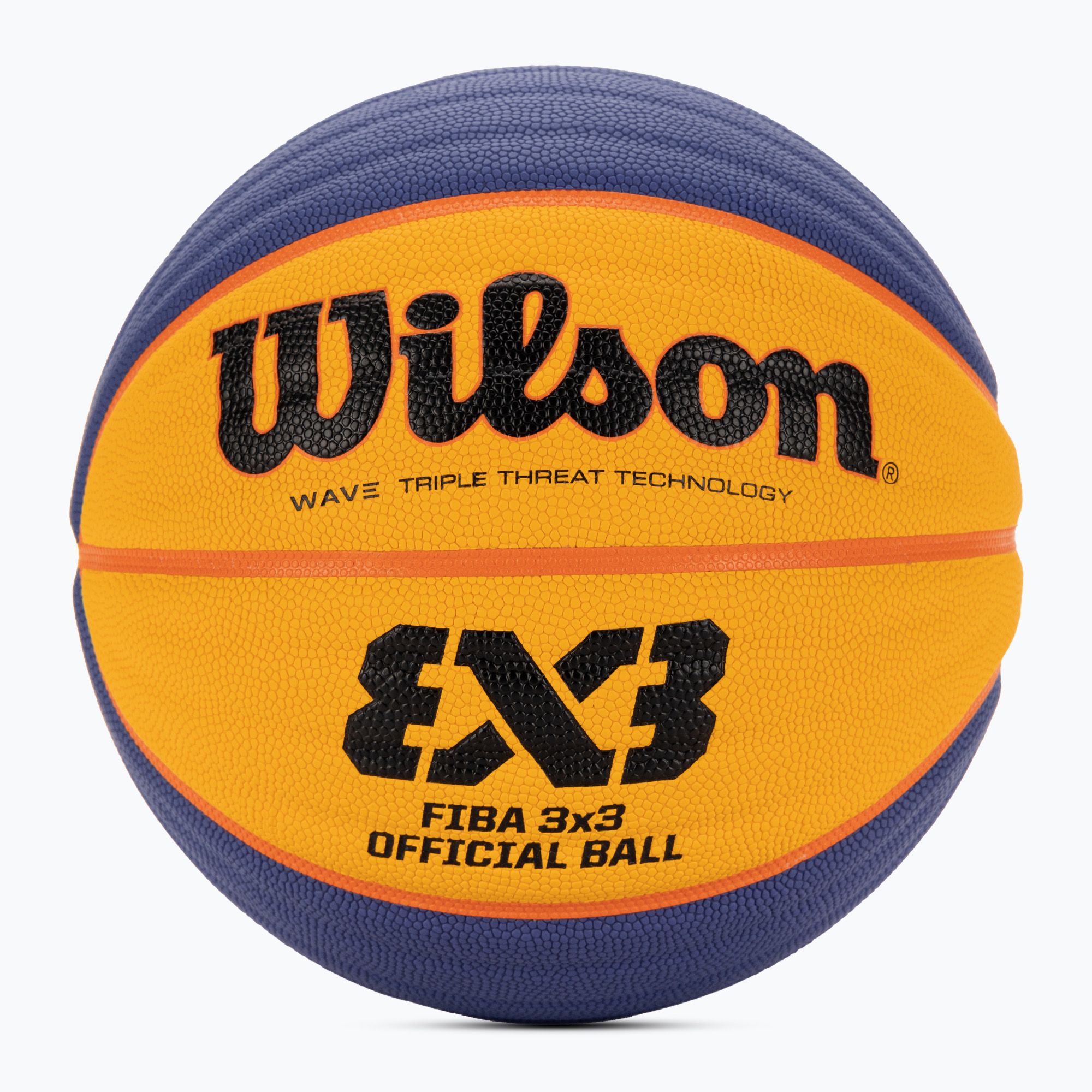 Minge de baschet Wilson Fiba 3x3 Game blue/yellow mărime 6 (WTB0533XB ...