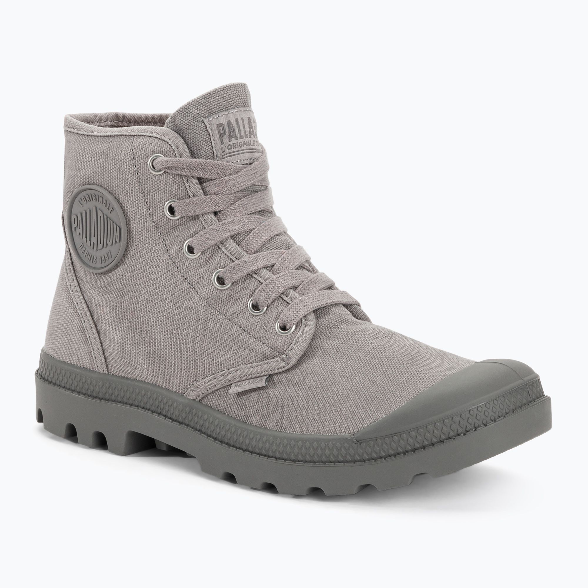 Pantofi bărbați Palladium Pampa HI flanelă gri pentru bărbați (02352 ...
