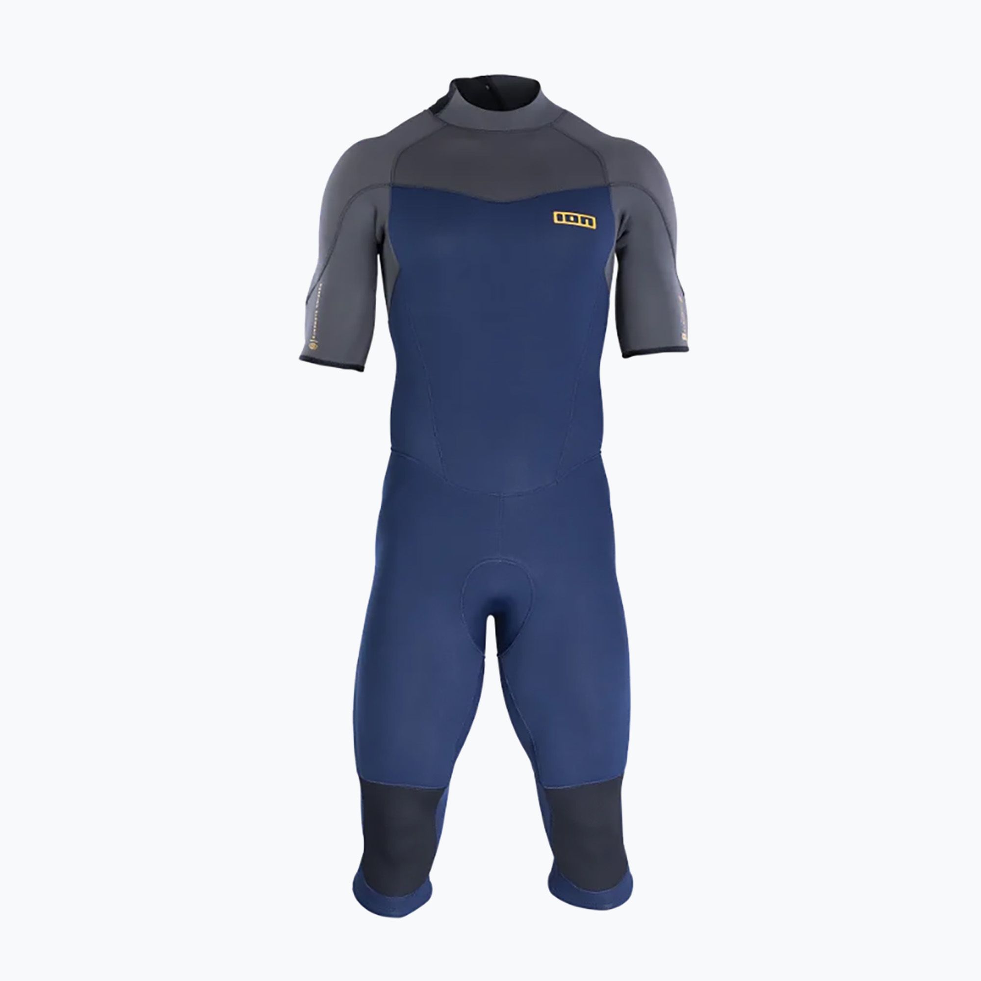 Costum de înot pentru bărbați ION Element 3/2 Overknee Back Zip black ...